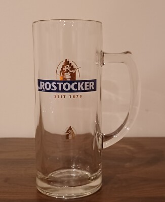 Vintage Rostocker Beer Glass Mug Germany 0.3 Liter | eBay