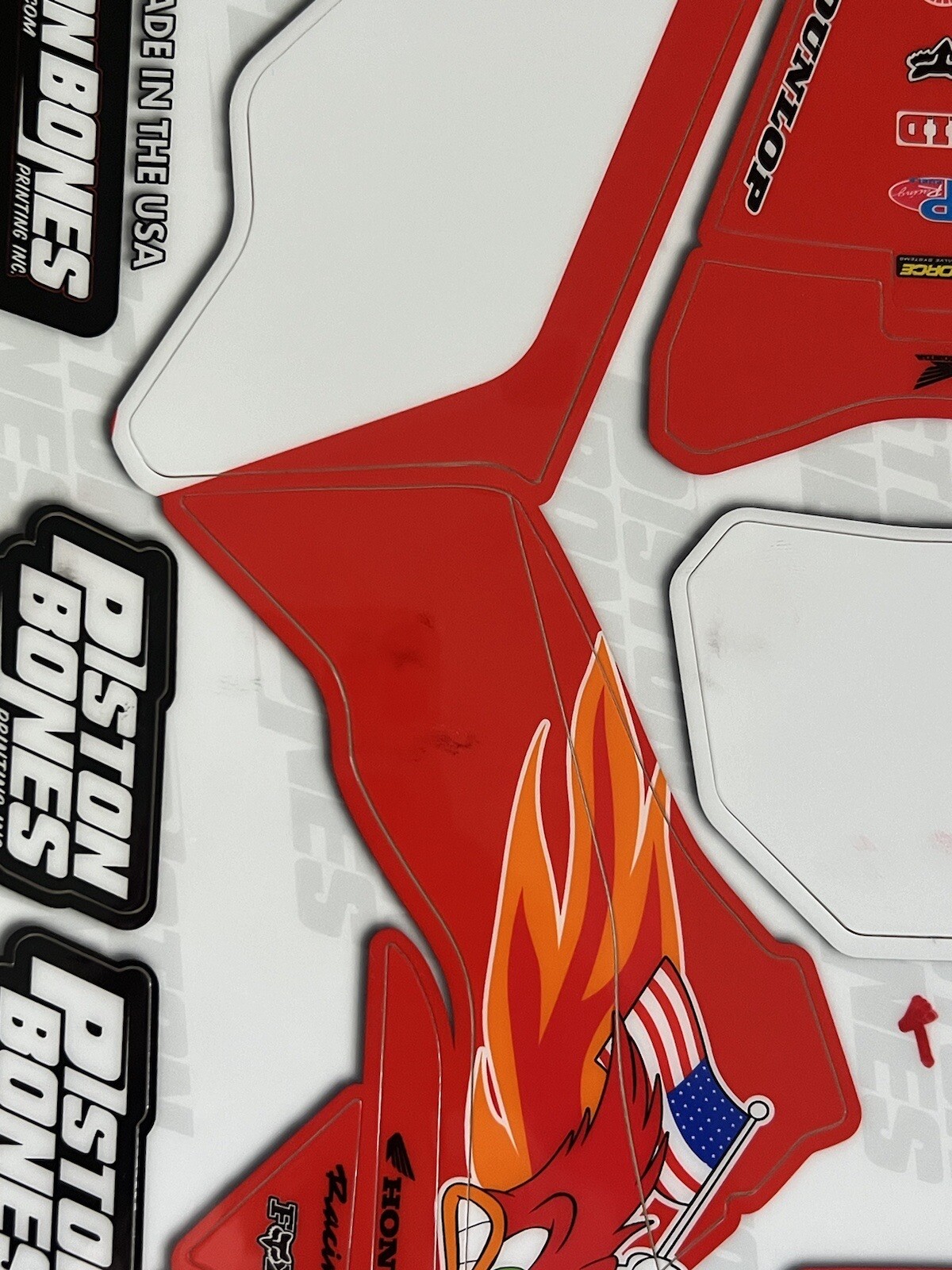 HONDA CRF50 CRF 50 FULL GRAPHICS WITH BLEM KIT STICKERS DECALS THICK | eBay