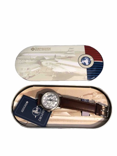 1998 Samsonite Worldproof Limited Edition Travel Watch #5996 NEED ...