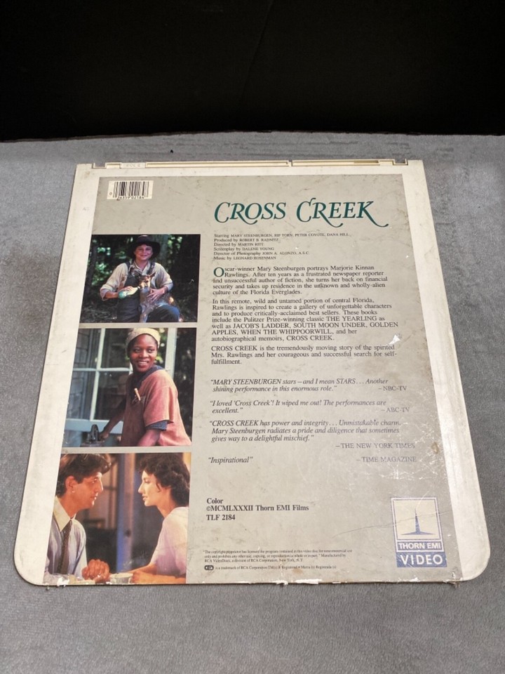 Cross Creek CED Video Disc Movie 9cR | eBay