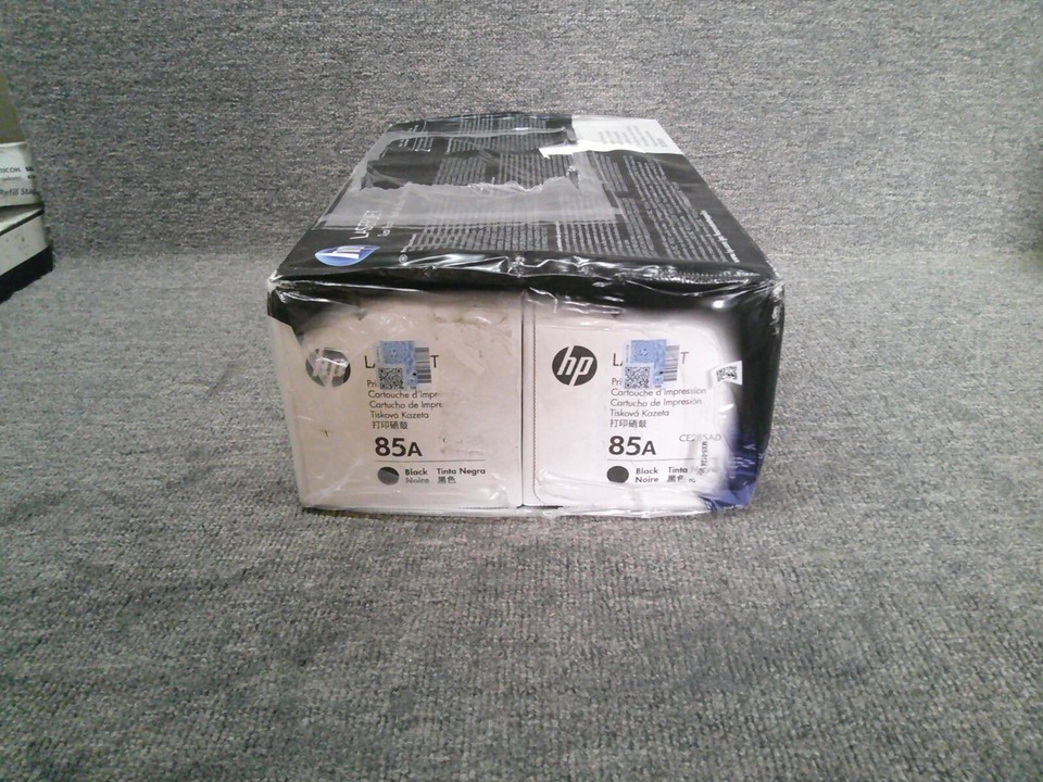 CE285AD CE285A 85A New Genuine HP (2 pack) Black Print Cartridges | eBay