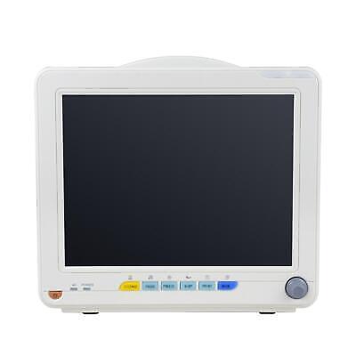 12 ICU CCU Patient Monitor ECG NIBP SPO2 TEMP RESP PR Touchscreen | eBay