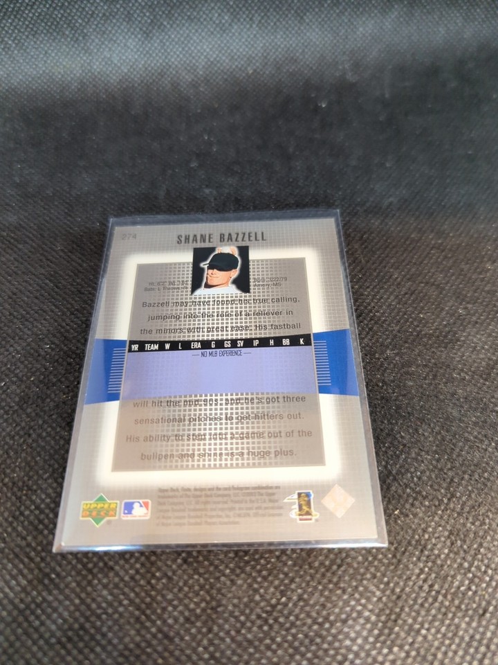 2003 Upper Deck Finite Rookie Shane Bazzell 274 0781/1299 | eBay
