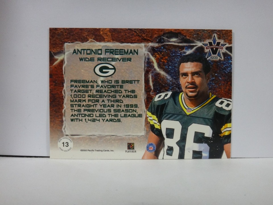2000 Pacific Vanguard High Voltage Antonio Freeman #13 | eBay
