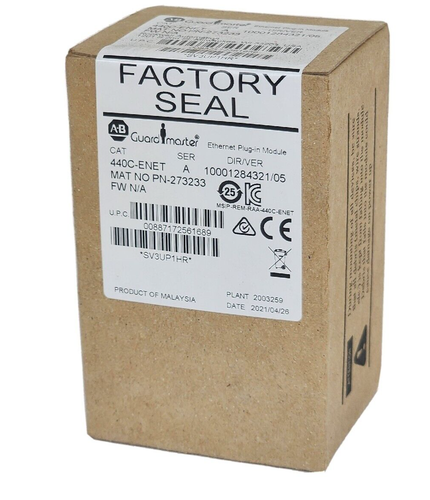 FACTORY SEALED ALLEN BRADLEY 440C-ENET SER. A ETHERNET PLUG-IN MODULE ...