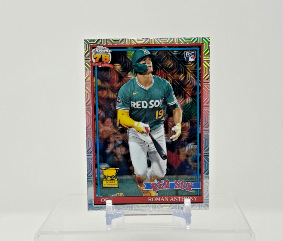 2026 Topps Series 1 - Roman Anthony - Rookie Silver Mojo Refractor | eBay