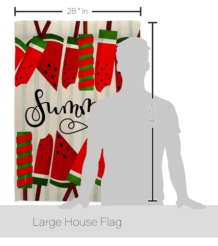 Sweet Watermelon House Flag - Pack Summer Fun In The Sun Beach Pool ...