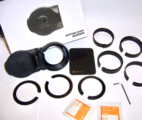 MagView Digiscoping S1 Spotting Scope Universal Phone Adapter 51mm-60mm ...