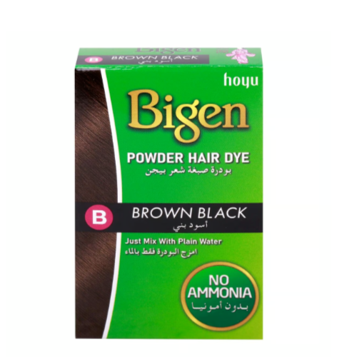 New Japan Bigen Powder Hair Dye 6g Brown Black | Free Shipping ...