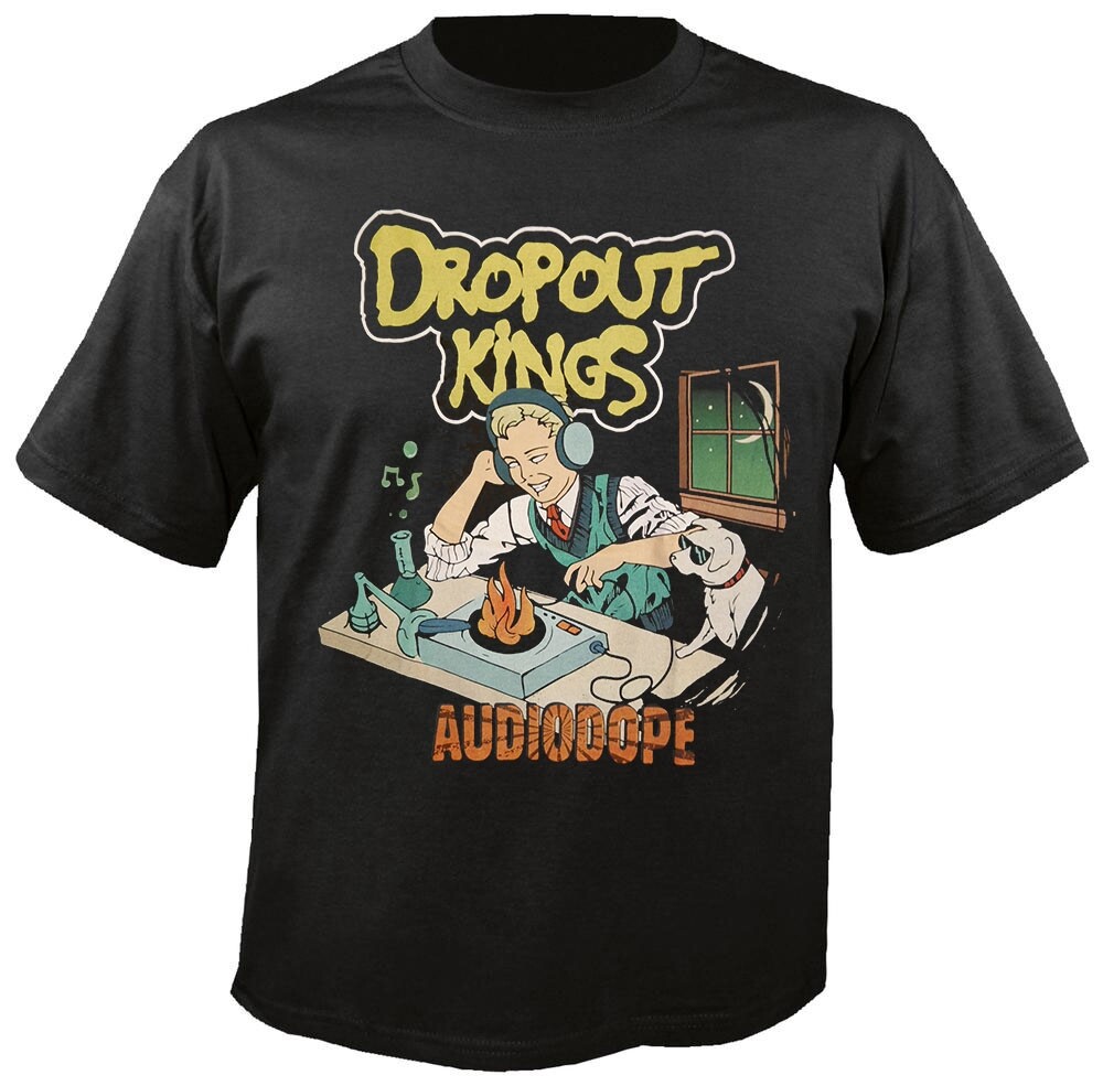 DROPOUT KINGS - Audiodope - T-Shirt | eBay.de