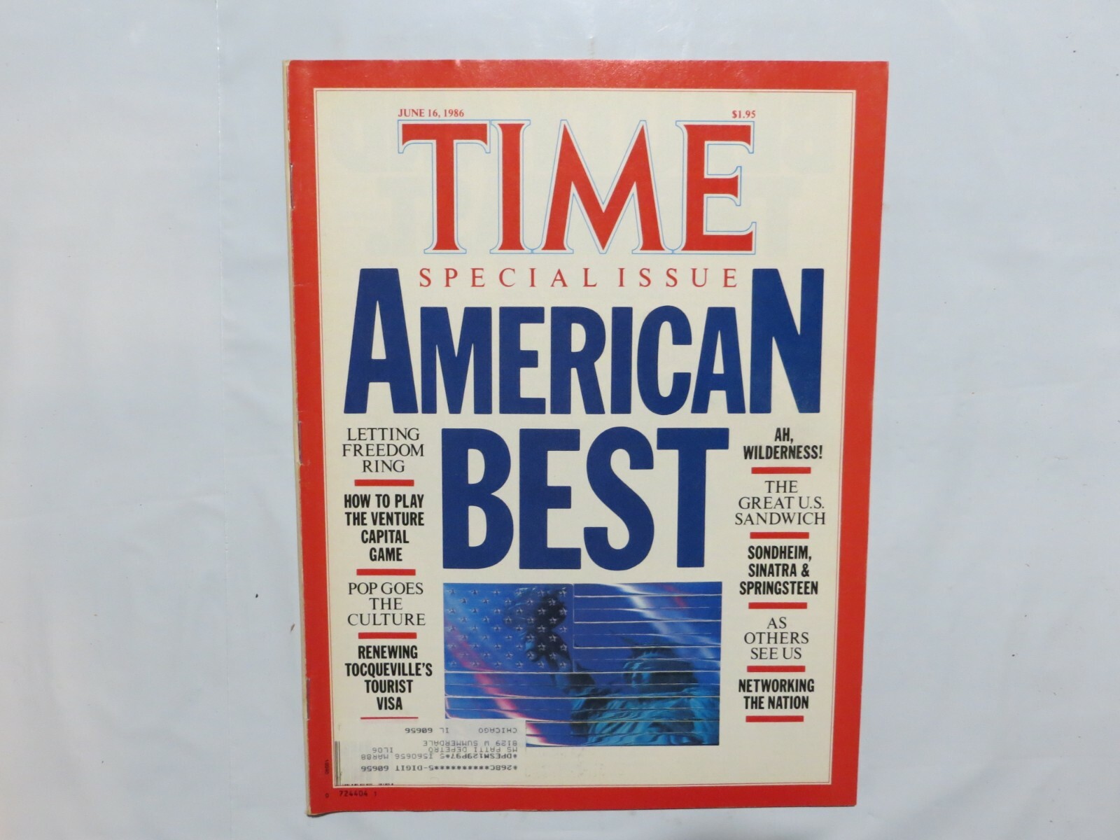 TIME MAGAZINE 1986 June 16 What America Does Best BQ | eBay