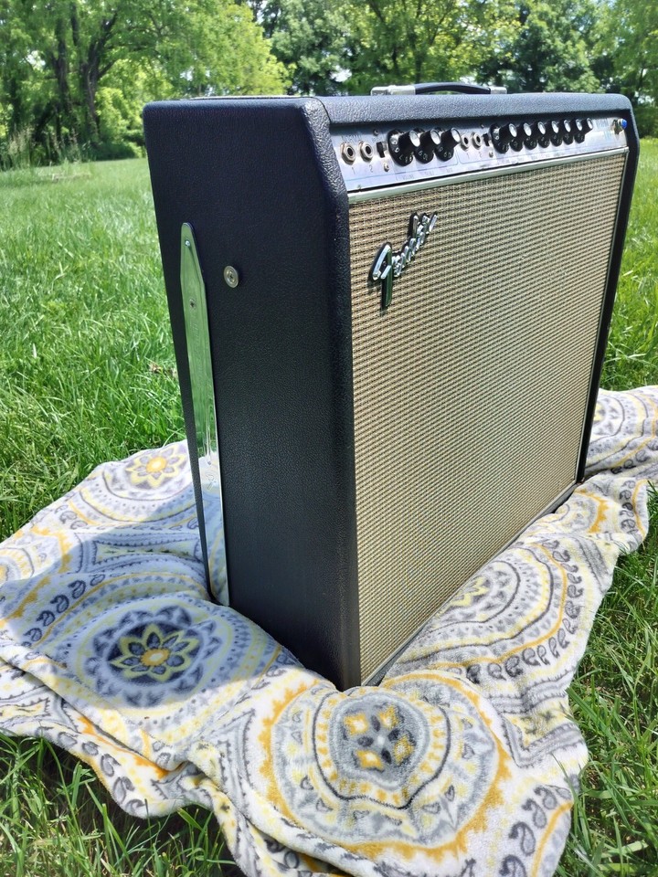 1968 Fender Super Reverb Amp, Silverface, Drip Edge | eBay
