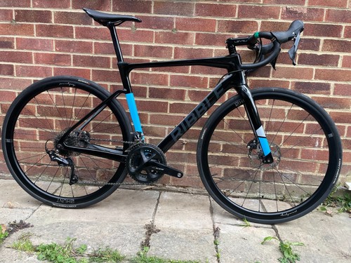 Ribble Endurance SL Disc Carbon frame, Hunt Alloy Wheels, Shimano 105 ...