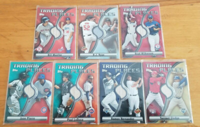 2006 Topps Trading Places Relics Game Used Bat/Jersey You Pick Choice ...