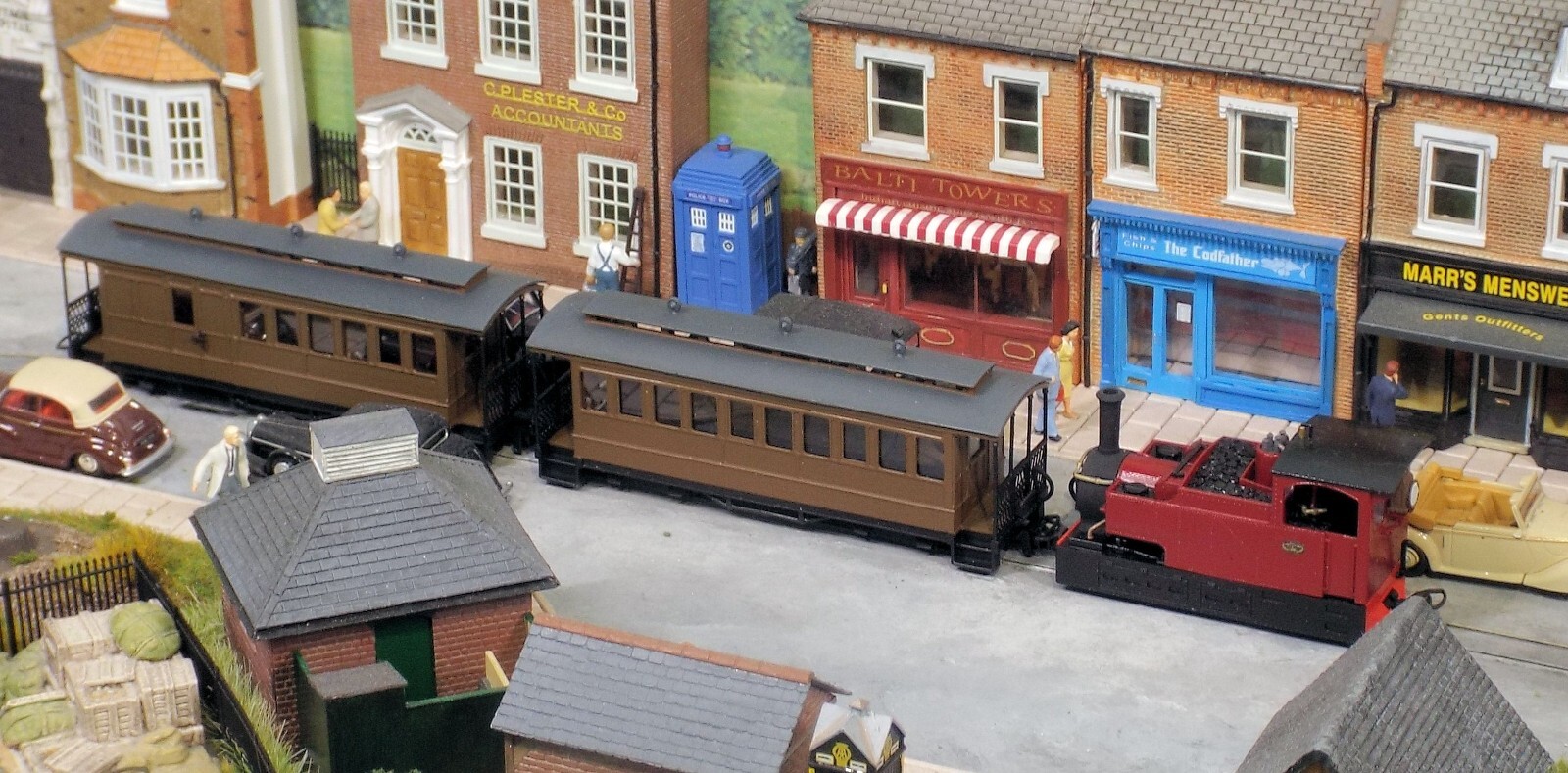 Fourdees Ltd Freelance Tramway Balcony Bogie Carriages 009 / OO9 Scale ...