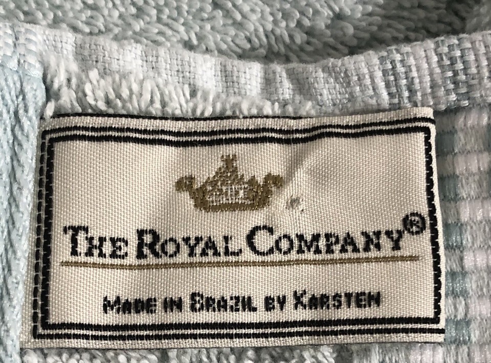 The Royal Company By Karsten Hand Towel Cotton Blend | eBay