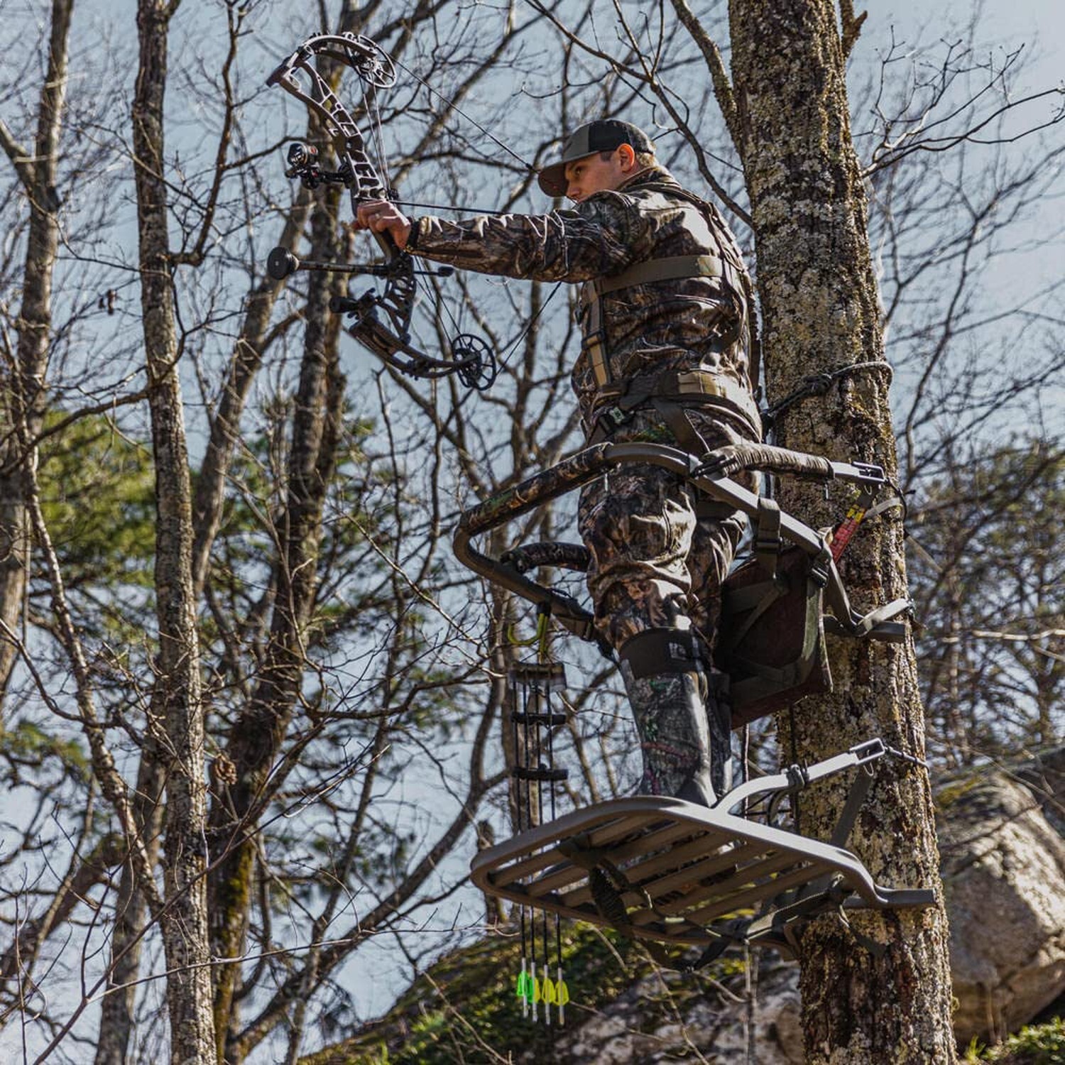 Summit Treestands Titan SD Climbing Treestand 716943811183 | eBay