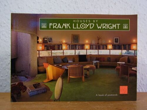 Houses of Frank Lloyd Wright. A Book of 30 oversized Postcards Wright ...