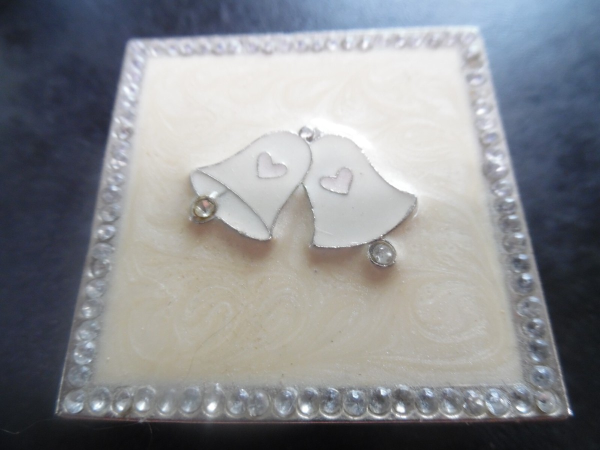 Mini Silver Wedding Bells