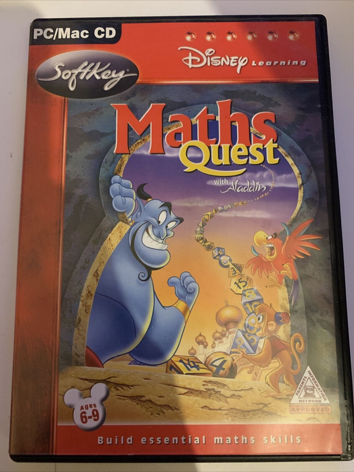 DISNEY'S MATHS QUEST & ALADDIN | eBay
