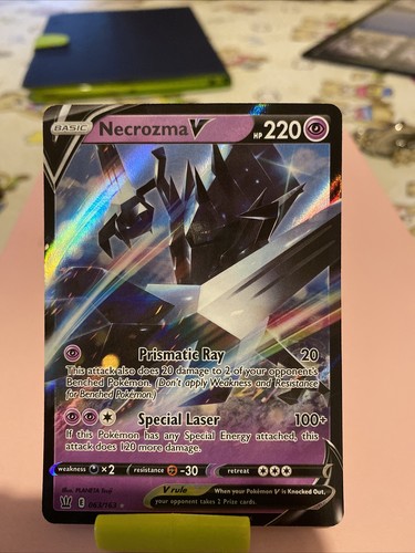 NECROZMA V 063/163 POKEMON TCG ULTRA RARE Mint | eBay Australia