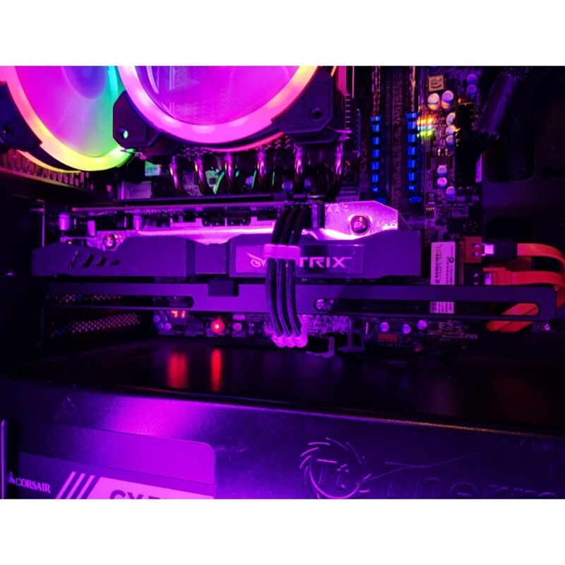 Aluminum L-shaped Graphics Video Stand Graphics Card Side Mount Support ...