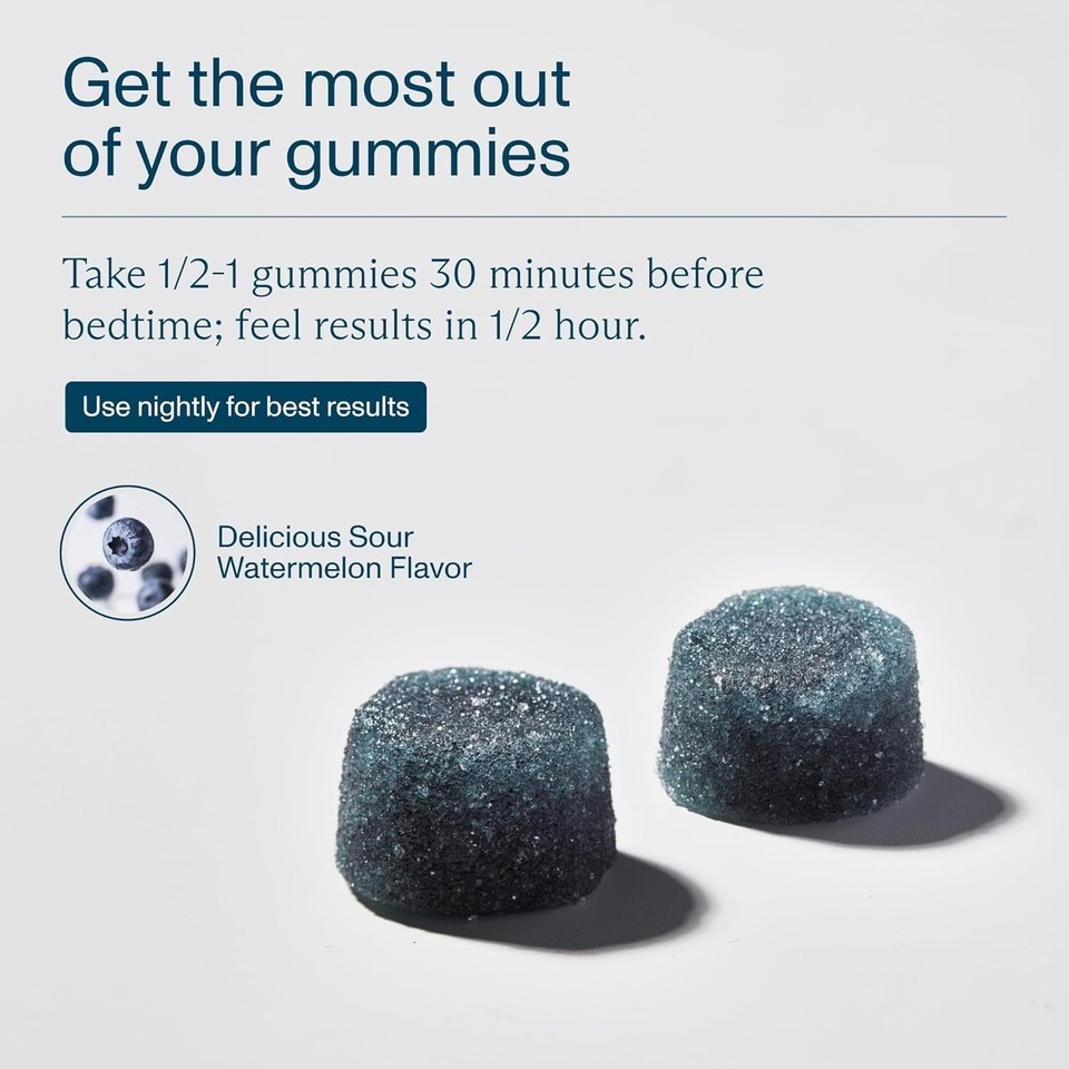 FOCL Deep Sleep Gummies – Melatonin & Herbal Blend Sleep Support – Calm ...