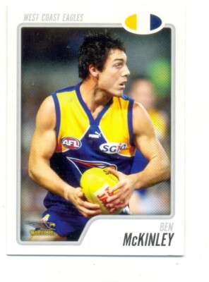 2009 AFL HERALD SUN CARD - 177 - Ben McKinley - West Coast | eBay Australia