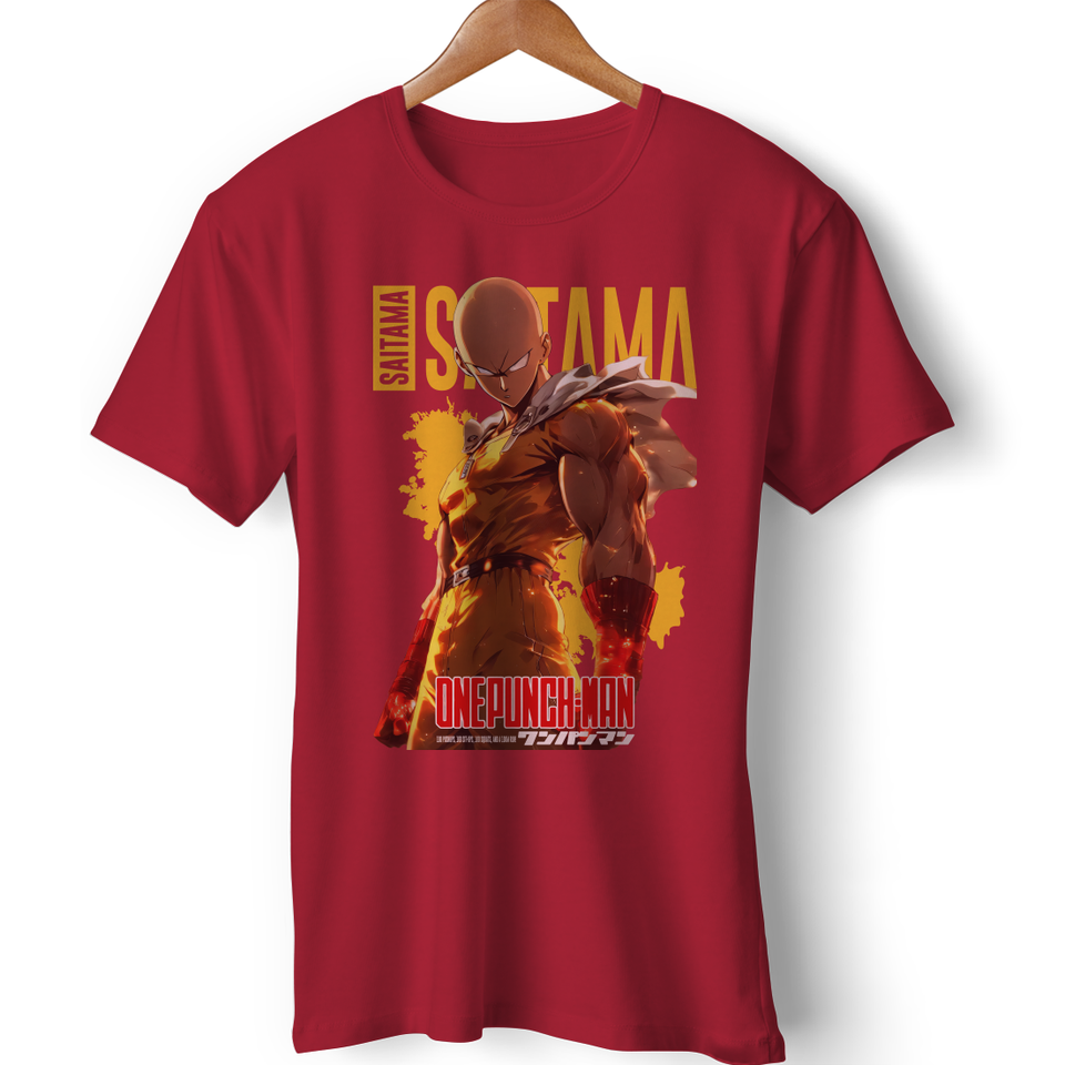 Saitama One Punch Man Anime Manga Otaku Japanese OPM Funny Gift Unisex ...
