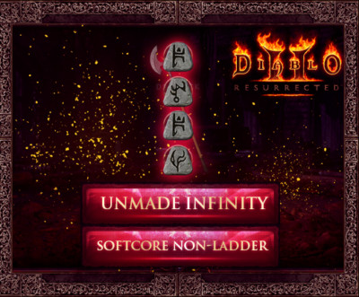 D2R Diablo 2 Resurrected Softcore NON-Ladder Infinity Unendlichkeit ETH ...