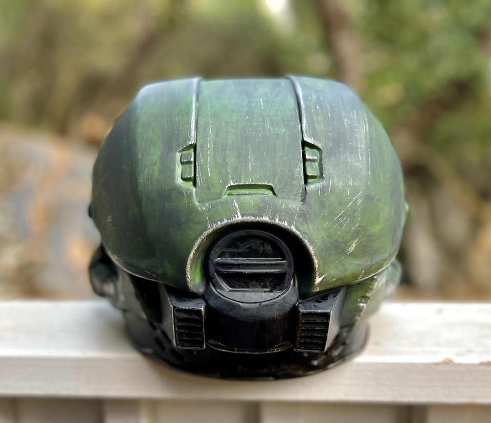 Halo Helmet Master Chief 4/5 Cosplay Full Sized - with LEDs - Prop ...
