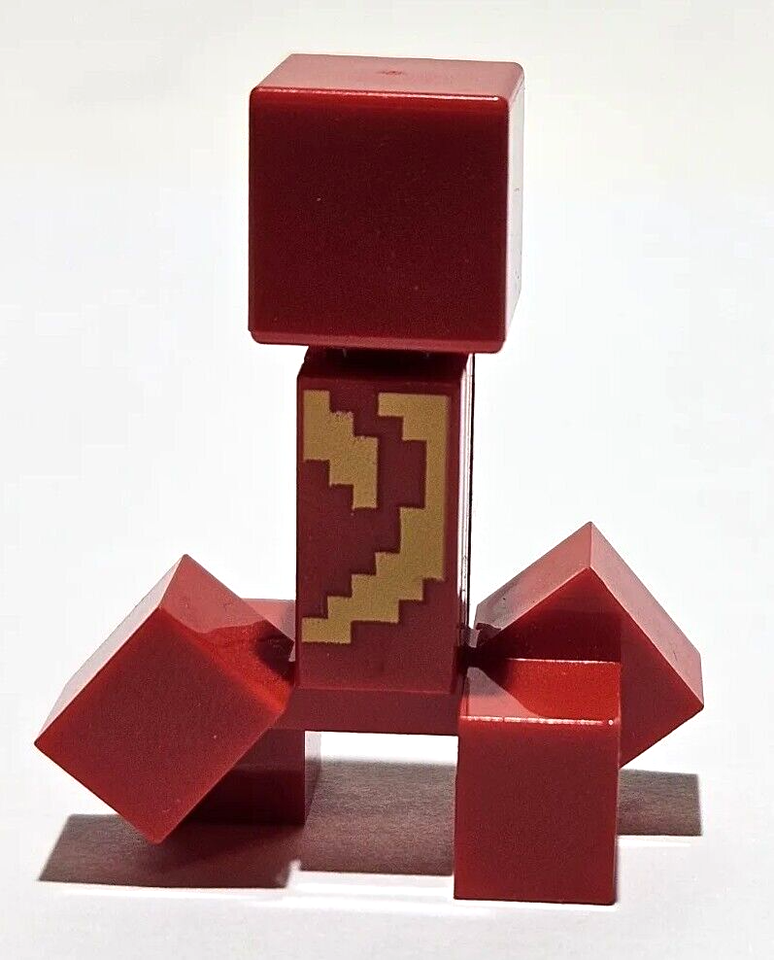 Lego Minecraft Minifigure Exploding Creeper min108 Creeper Ambush 21177 ...