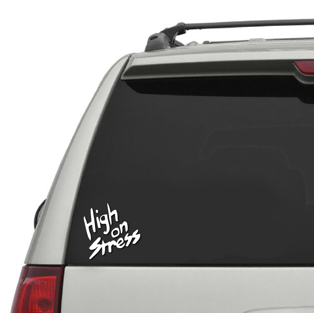 High on Stress VINYL STICKER DECAL NERDS BOOGER DUDLEY DAWSON | eBay
