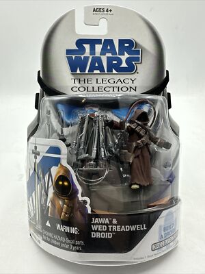 Star Wars The Legacy Collection Jawa & Wed Treadwell Droid Figure BD ...