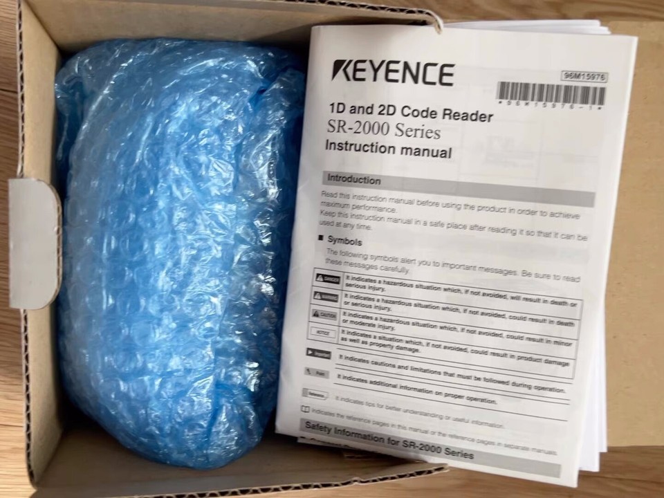 1PC New Keyence SR-2000 1D 2D Barcode Reader Scanner Vision SR2000 Free ...