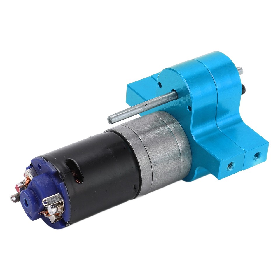 (Blue)RC Gearbox Metal Speed Change Gear Box With 370 Motor For WPL C14 ...