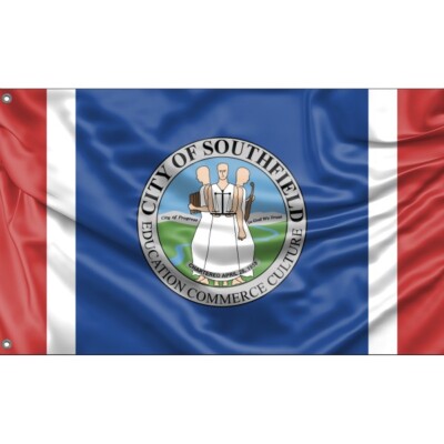 Southfield Flag, Michigan USA | Unique Design, 3x5Ft/90x150cm | eBay