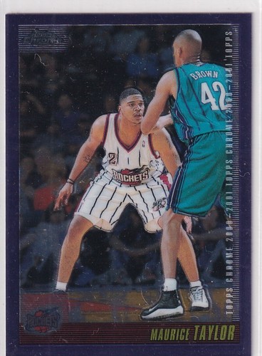 Topps Chrome NBA Basketball 2000-2001 No. 106 Maurice Taylor | eBay.de