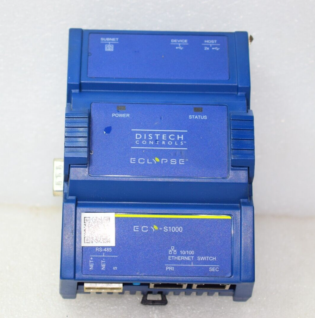 DISTECH CONTROLS ECY-S1000-48-MS CONNECTED SYSTEM CONTROLLER ECY-S1000 ...