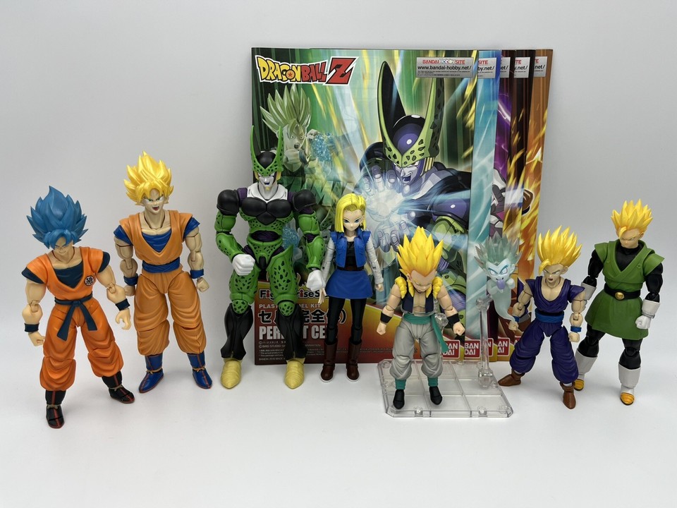 SH Figuarts Dragon Ball Z Super Action Figure Lot 8 Perfect Cell ...