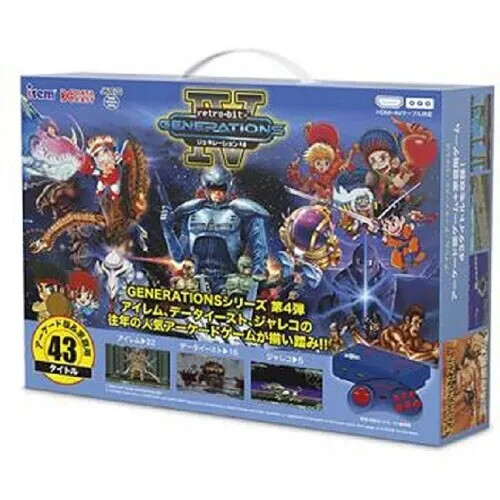 Video Game console MAXGAMES Retro-Bit GENERATIONS IV incl. 43 titles ...