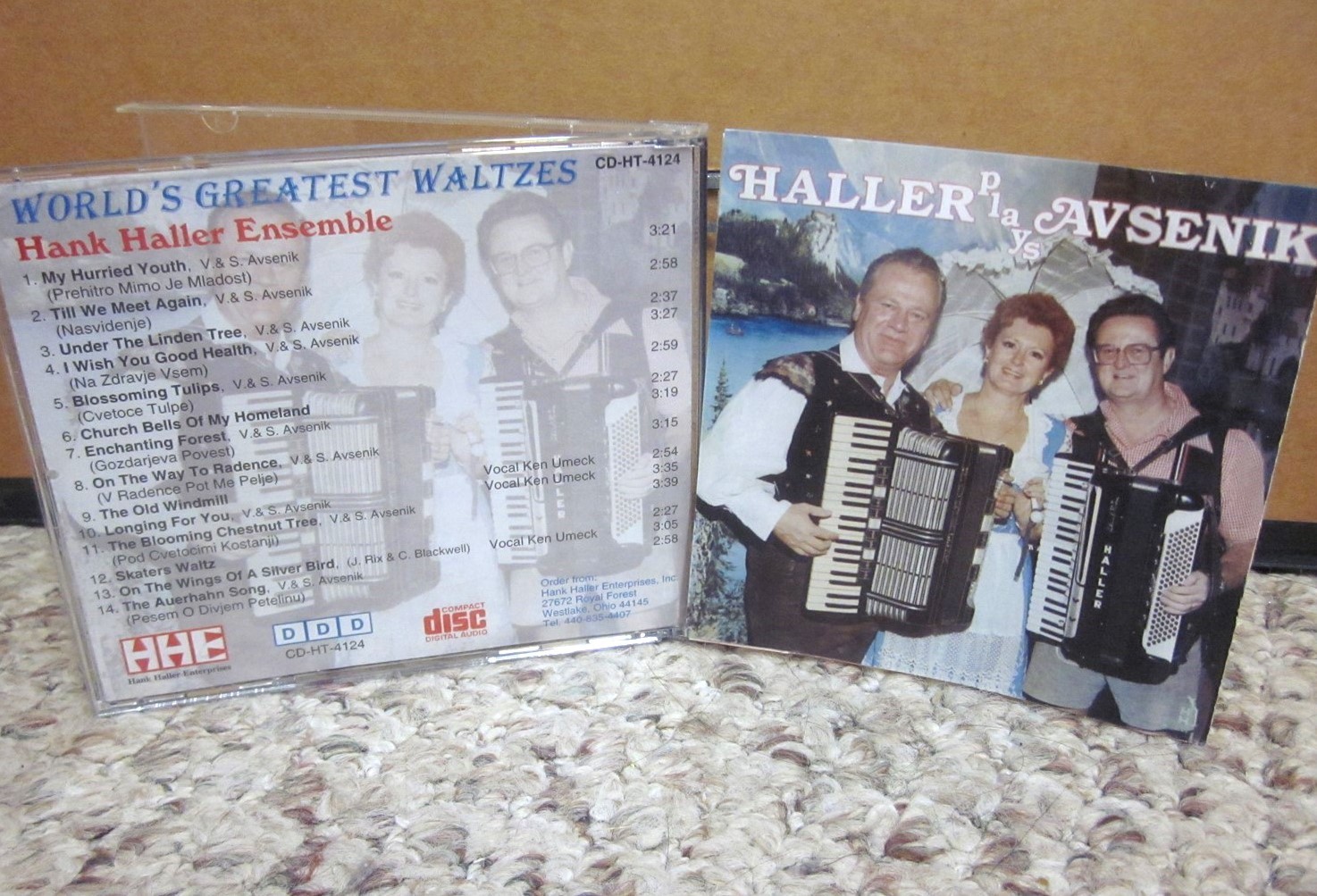 HANK HALLER ENSEMBLE polka World’s Greatest Waltzes CD Slavko Avsenik ...