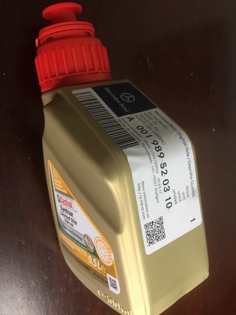 2 cans Mercedes Original 001989520310 Differential Oil Hypoid Oil - 0 ...