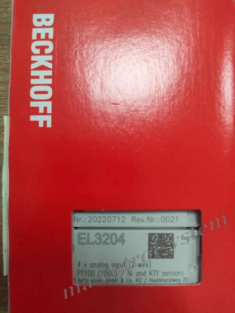 1PC EL3204 BECKHOFF module Brand New Fast Shipping (By DHL) | eBay