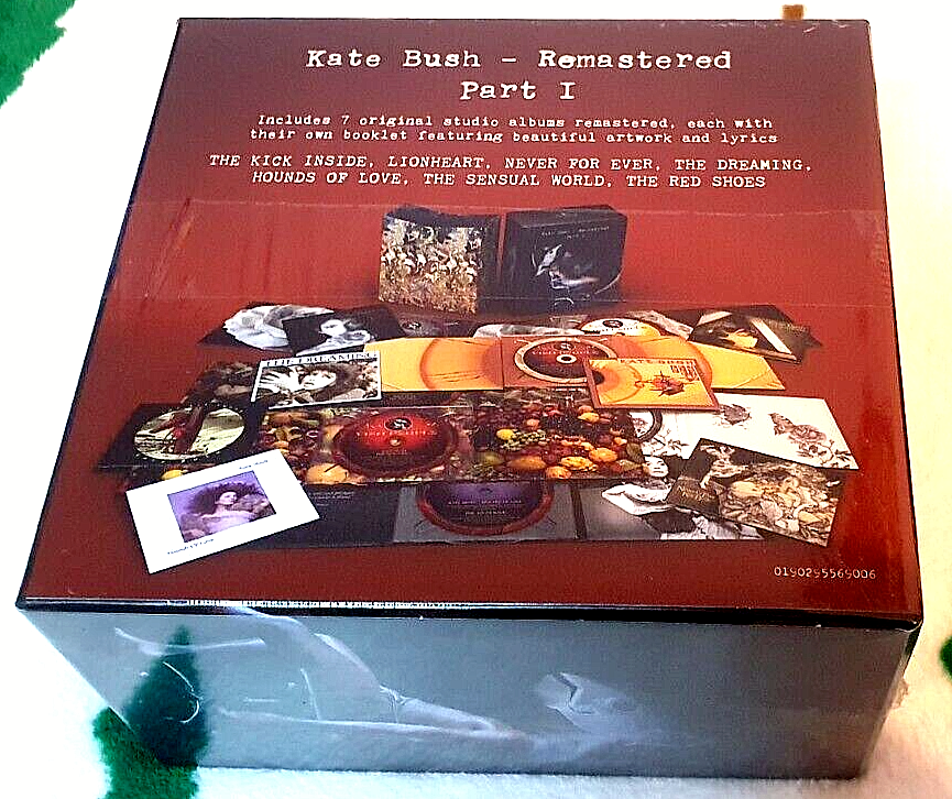 Kate Bush - Remastered Part I - CD Box Set - 7xCD - New & Sealed | eBay