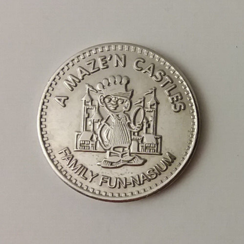 A Maze'n Castles Family Fun-Nasium Arcade Game Token 22mm | eBay