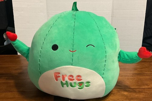Marcellus Free Hugs Cactus Squishmallows Squish Mallow Kelly Toy 16" | eBay