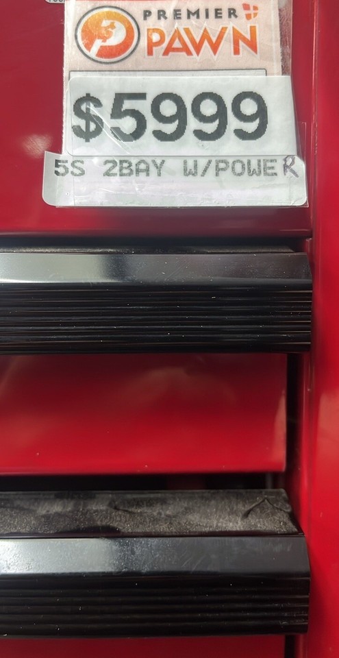 Matco toolbox 5s 2 Bay Tool Box H50xL57xW28 With Key Great Shape | eBay