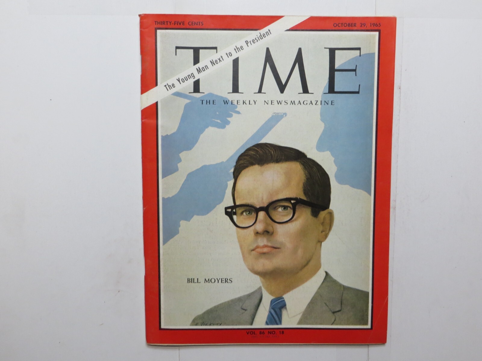 Time Magazine (October 29, 1965) (Bill Moyers) 6Dx2 | eBay