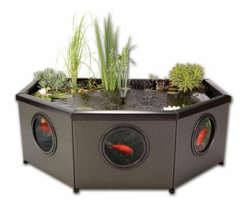 Blagdon 1055734 Affinity Grand Half-Moon Mocha Weave Fish Water Feature ...